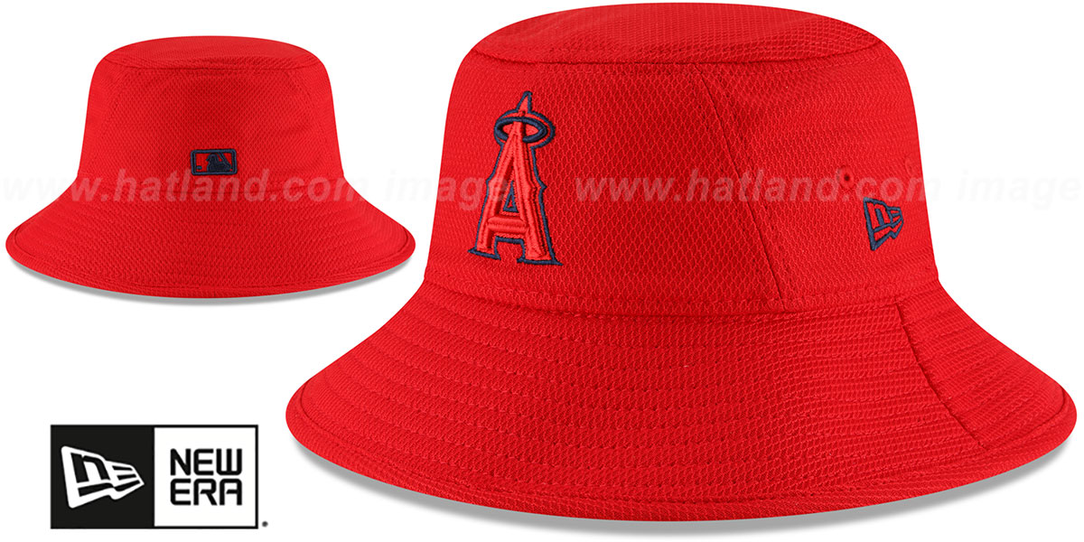Los Angeles Angels BATTING PRACTICE BUCKET Hat by New Era