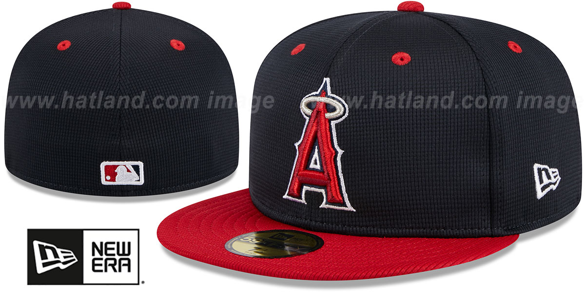 Los Angeles Angels 2024 BATTING PRACTICE Fitted Hat