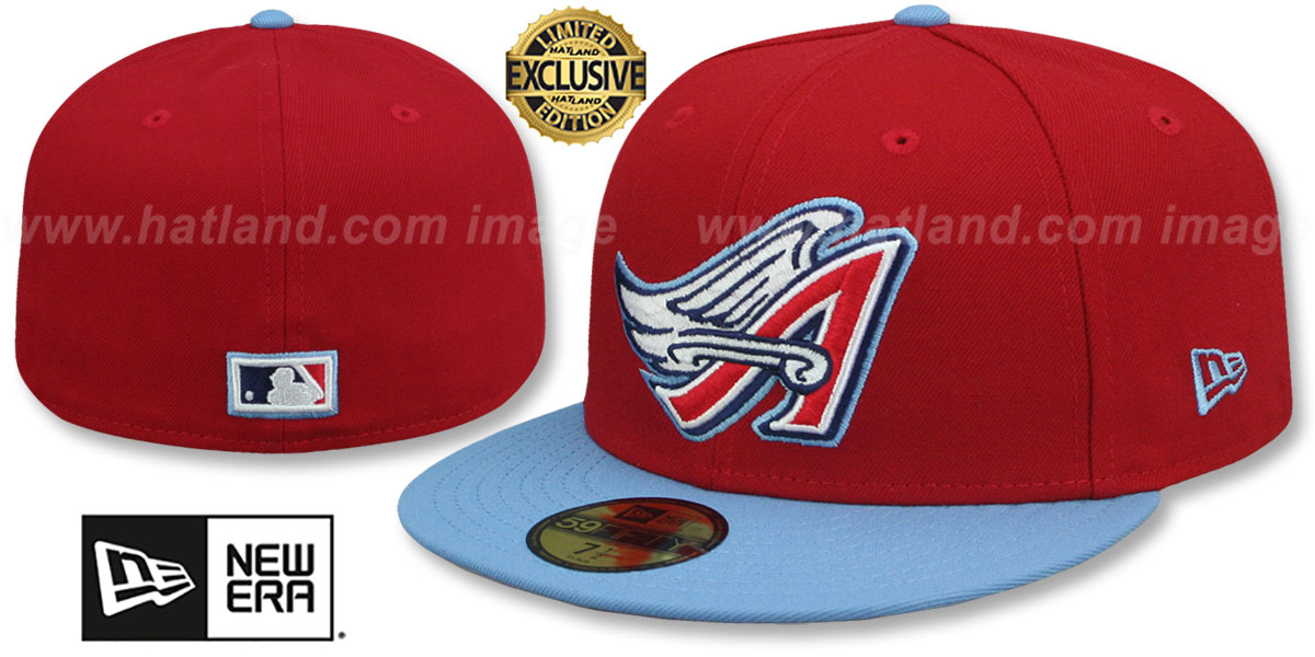 Anaheim Angels COOPERPACK Red-Sky Fitted Hat by New Era
