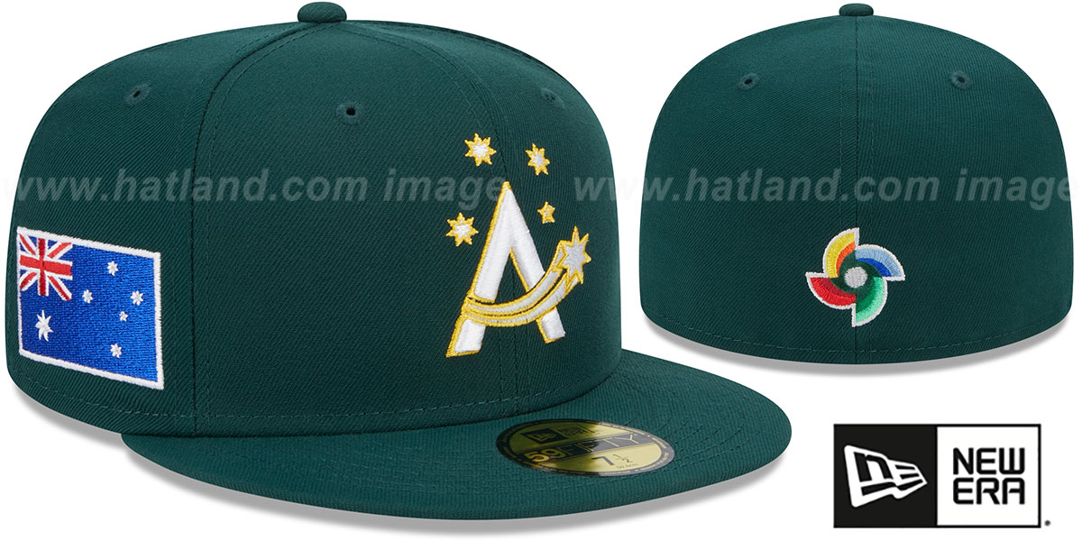 Australia 2023 WBC GAME Green Hat by New Era