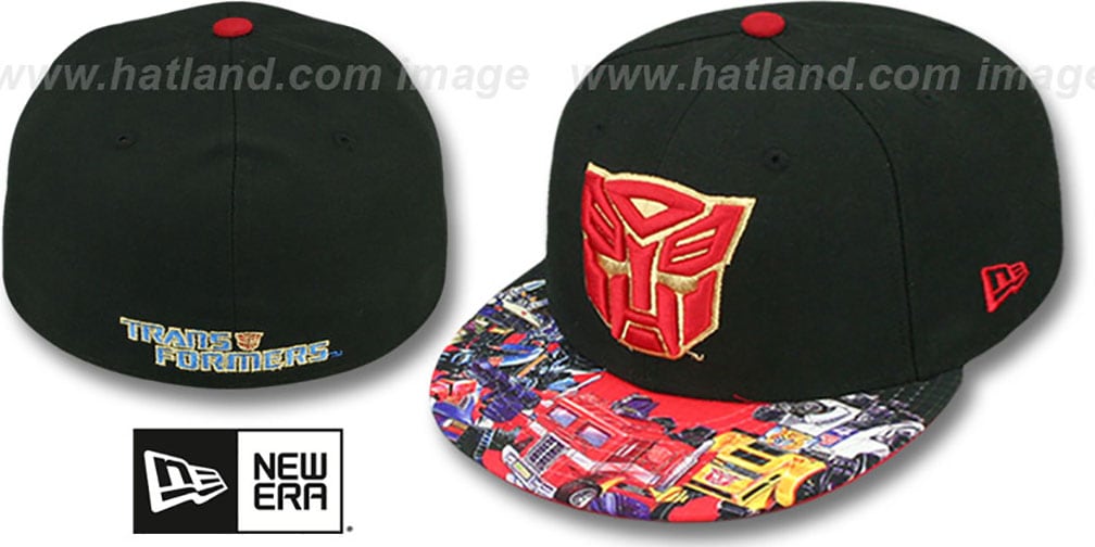 Autobot VIZA FACTION Black Fitted Hat by New Era
