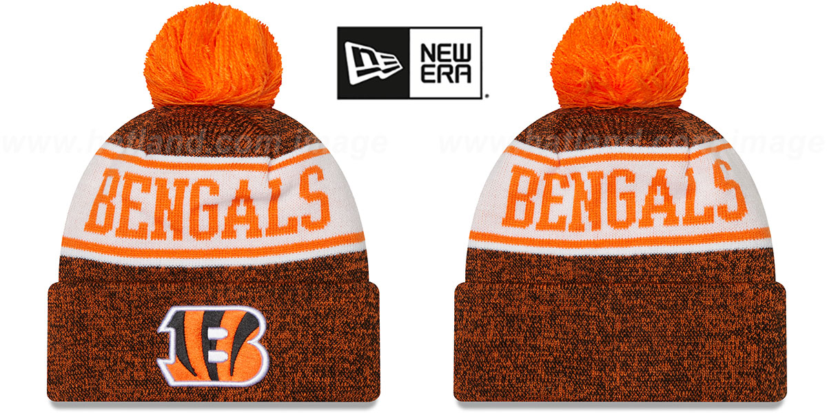 Cincinnati Bengals BANNER Knit Beanie Hat by New Era