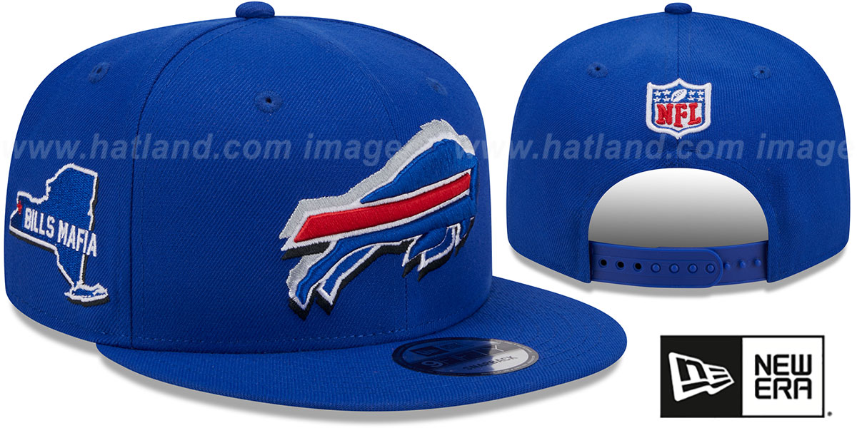 Buffalo Bills 2024 NFL DRAFT SNAPBACK Royal Hat by New Era