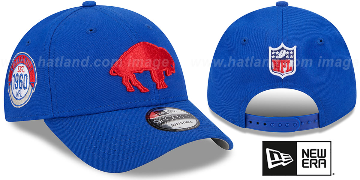 Buffalo Bills HISTORIC SIDELINE SNAPBACK Royal Hat