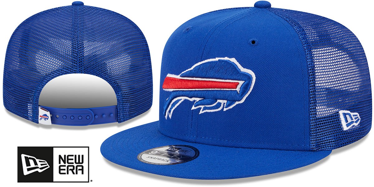 Buffalo Bills TEAM-BASIC TRUCKER SNAPBACK Royal Hat