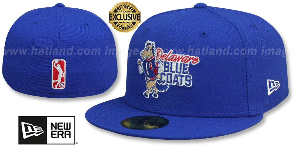 Delaware Blue Coats NBA G-LEAGUE Royal Fitted Hat by New Era