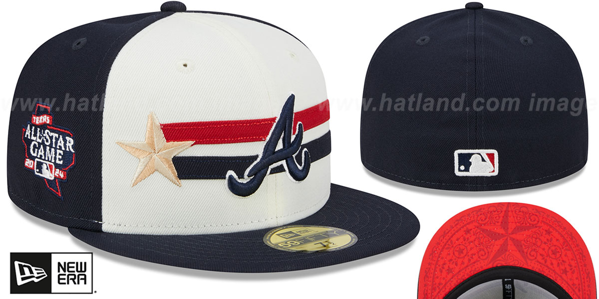 Atlanta Braves 2024 MLB ALL-STAR WORKOUT Fitted Hat