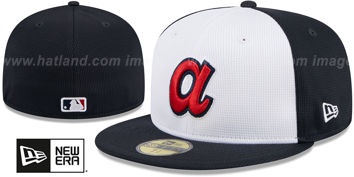 Atlanta Braves 2024-25 BATTING PRACTICE Fitted Hat
