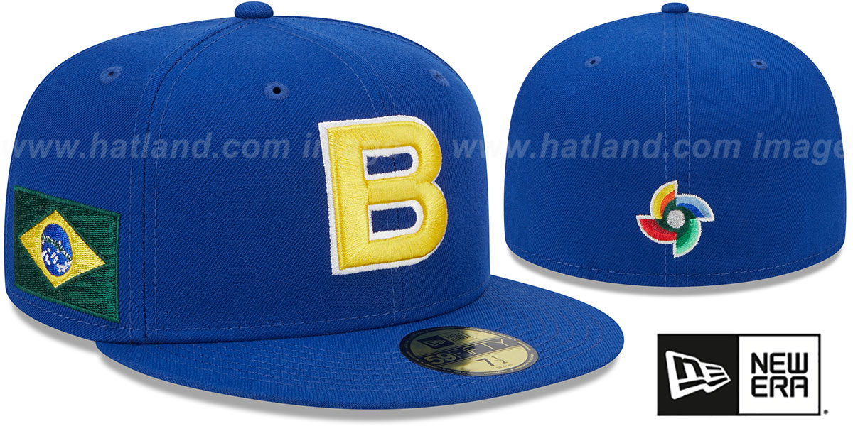 Brazil 2023 WBC GAME Royal Hat by New Era
