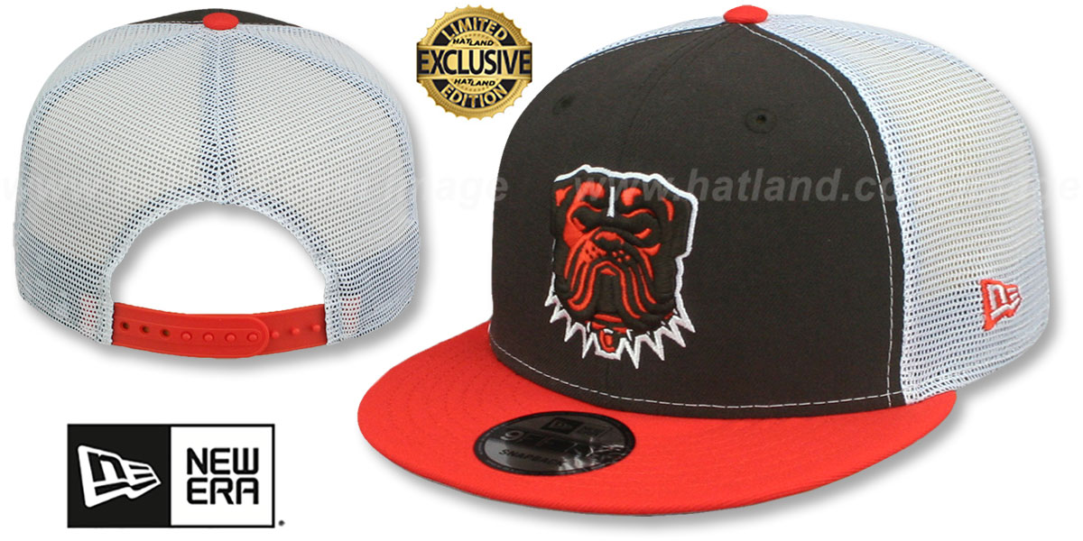 Cleveland Browns DAWG TRUCKER SNAPBACK Brown-White-Orange Hat