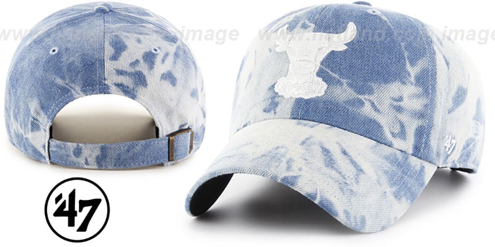 Bulls ACID WASH STRAPBACK Hat by Twins 47 Brand