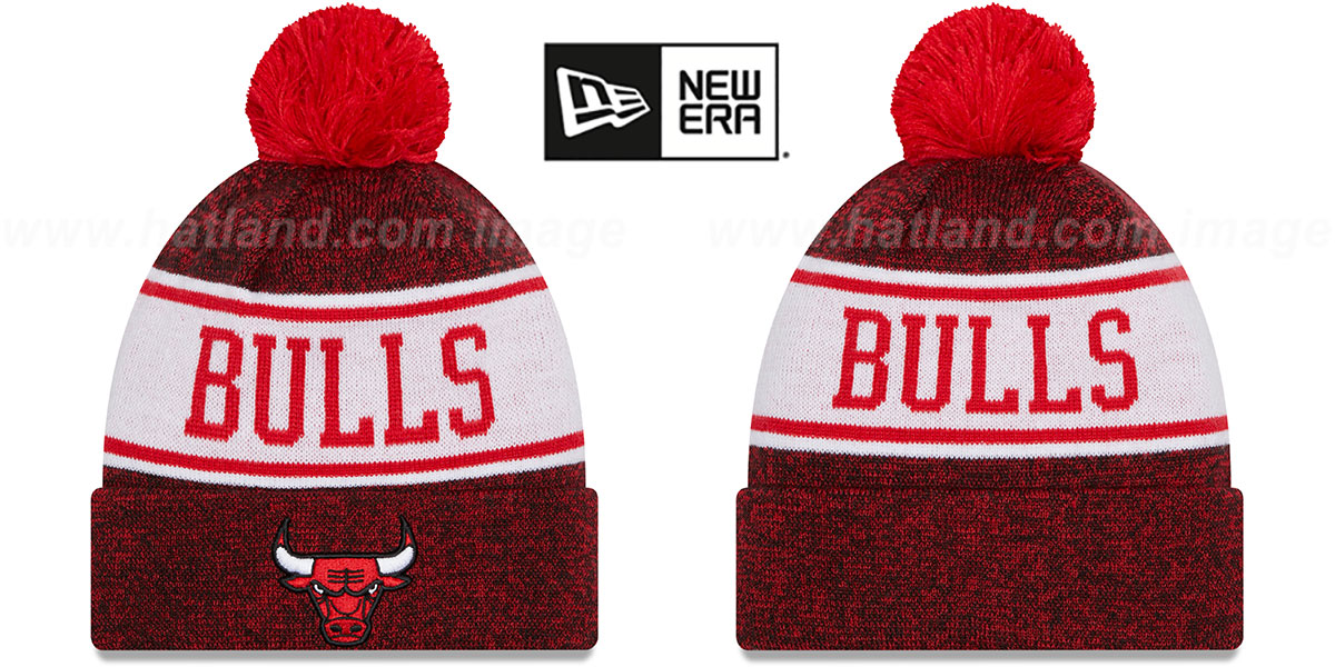 Chicago Bulls BANNER Knit Beanie Hat by New Era