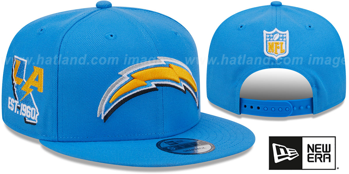 Los Angeles Chargers 2024 NFL DRAFT SNAPBACK Blue Hat