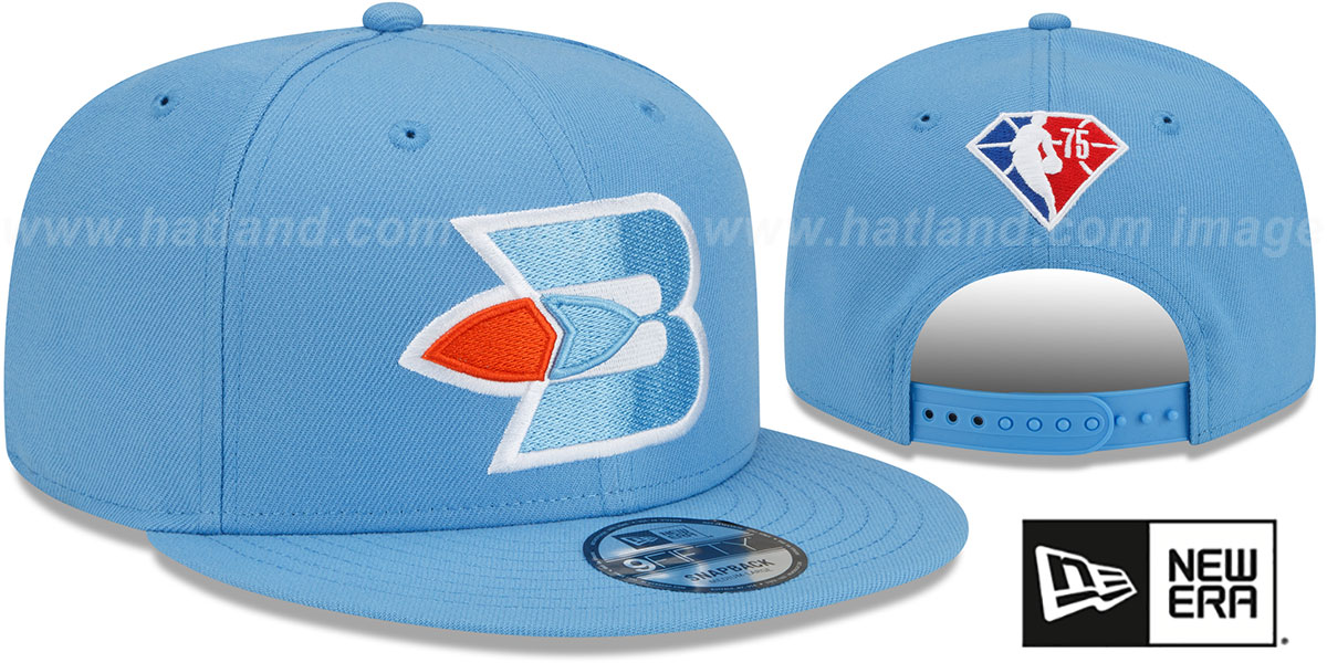 Denver Clippers DIAMOND 75 CITY-SERIES SNAPBACK Sky Hat