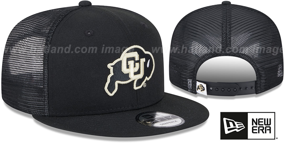 Colorado TEAM-BASIC TRUCKER SNAPBACK Black Hat by New Era