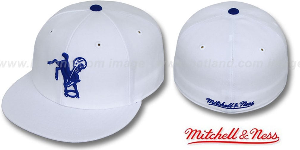 Colts ALTERNATE CLASSIC THROWBACK White Fitted Hat