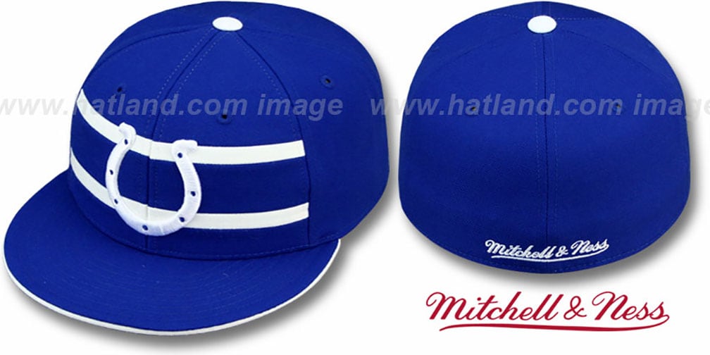 Baltimore Colts THROWBACK TIMEOUT - 1 Royal Fitted Hat