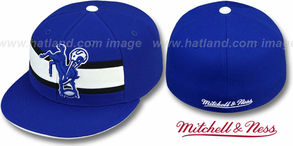 Baltimore Colts THROWBACK TIMEOUT - 2 Royal Fitted Hat