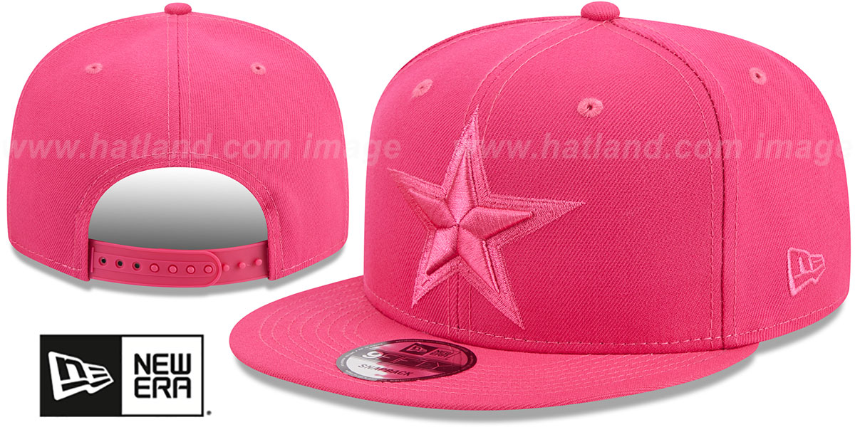 Dallas Cowboys TONAL TEAM-BASIC SNAPBACK Beetroot Hat