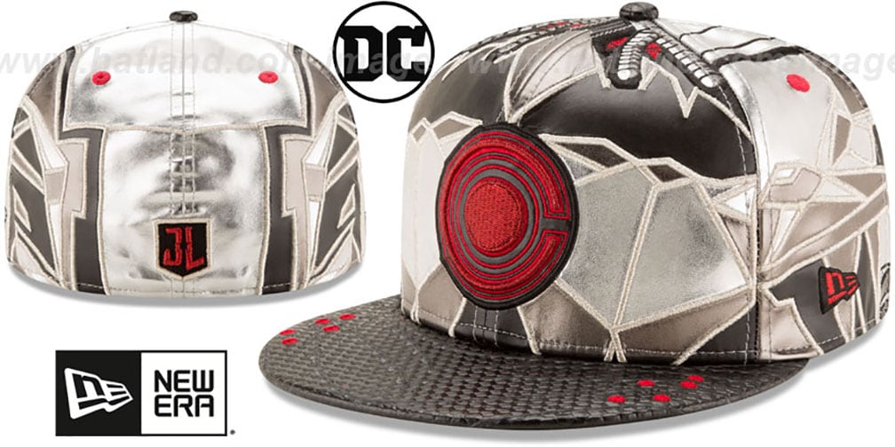 DC Cyborg CHARACTER JUSTICE LEAGUE Fitted Hat by New Era