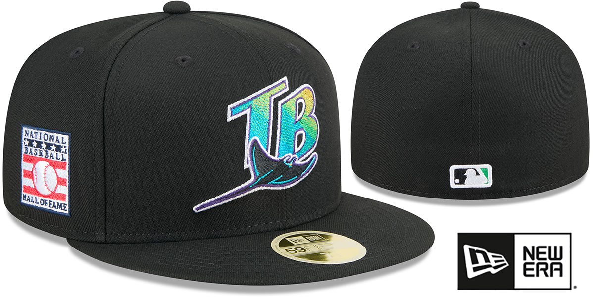 Tampa Bay Devil Rays 2025 HALL OF FAME Fitted Hat by New Era