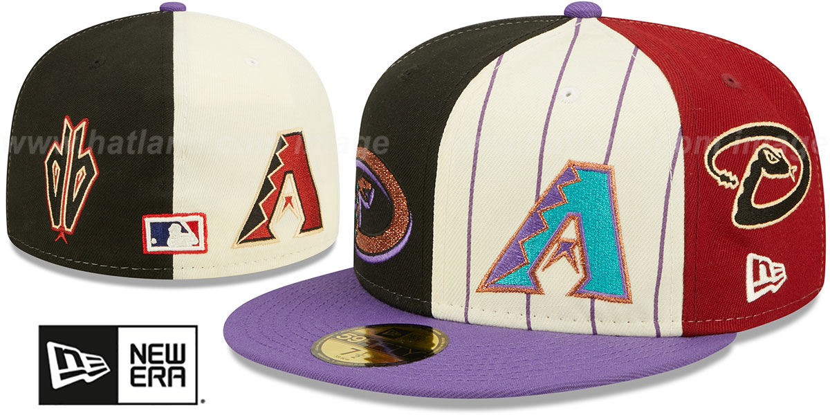 Arizona Diamondbacks EVOLUTION PINWHEEL Fitted Hat