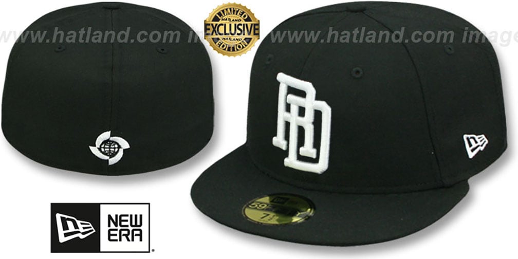 Dominican Republic PERFORMANCE WBC Black-White Hat
