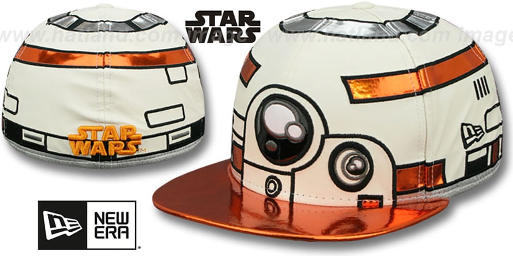 Star Wars Droid Bb8 CHARACTER FACE Fitted Hat by New Era