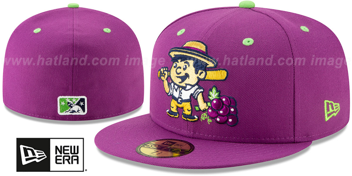 Tri-City Dust Devils COPA Purple Hat by New Era