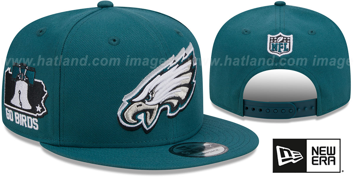 Philadelphia Eagles 2024 NFL DRAFT SNAPBACK Green Hat