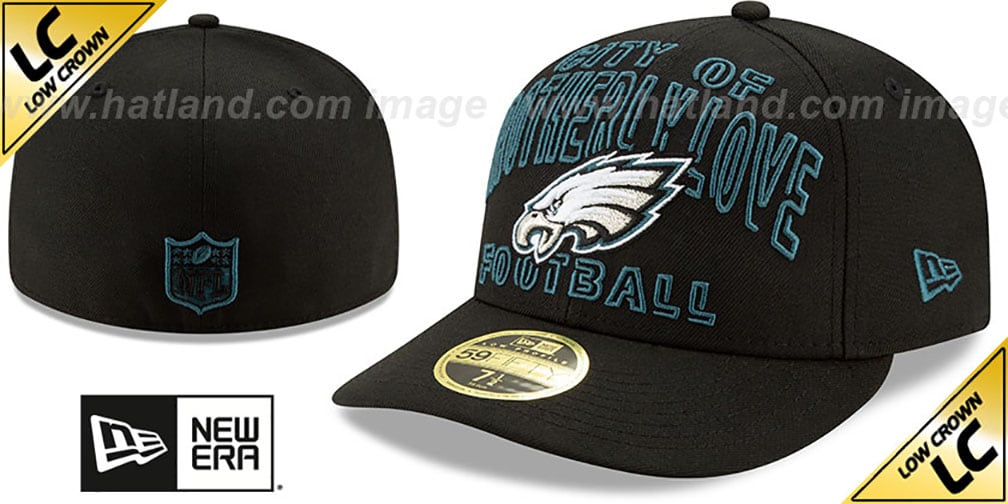 Philadelphia Eagles LOW-CROWN ALT 2020 NFL VIRTUAL DRAFT Black Fi