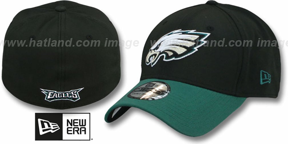 Philadelphia Eagles TD CLASSIC FLEX Black-Green Hat