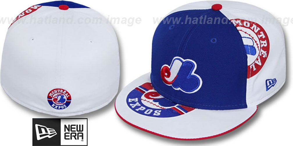 Expos ORLANTIC-3 Royal-White Fitted Hat by New Era