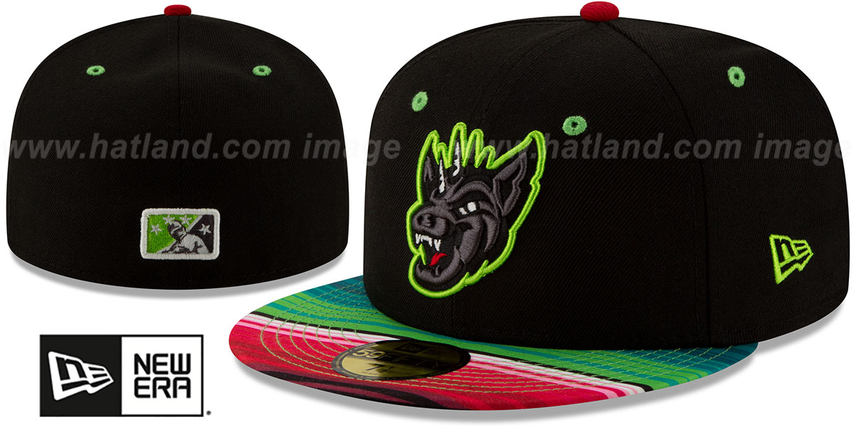 Round Rock Express COPA Black-Multi Fitted Hat by New Era