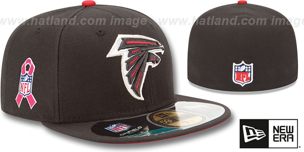 Atlanta Falcons NFL BCA Black Fitted Hat by New Era