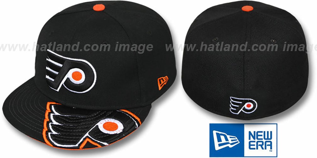 Flyers DEVAZOR Black Fitted Hat by New Era