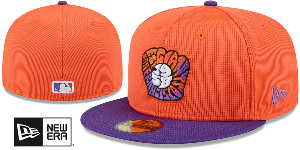 San Francisco Giants 2025 CITY CONNECT BATTING PRACTICE Fitted Ha