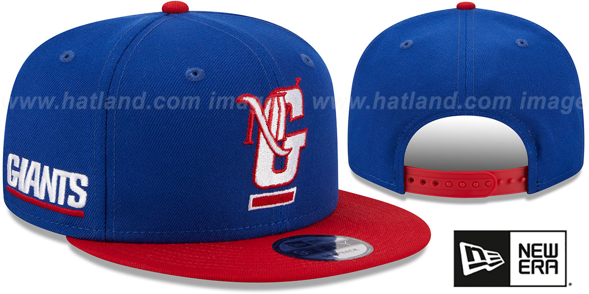New York Giants NFL LIGATURE SNAPBACK Royal-Red Hat