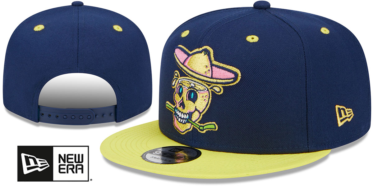 Lynchburg Hillcats COPA SNAPBACK Navy-Yellow Hat by New Era