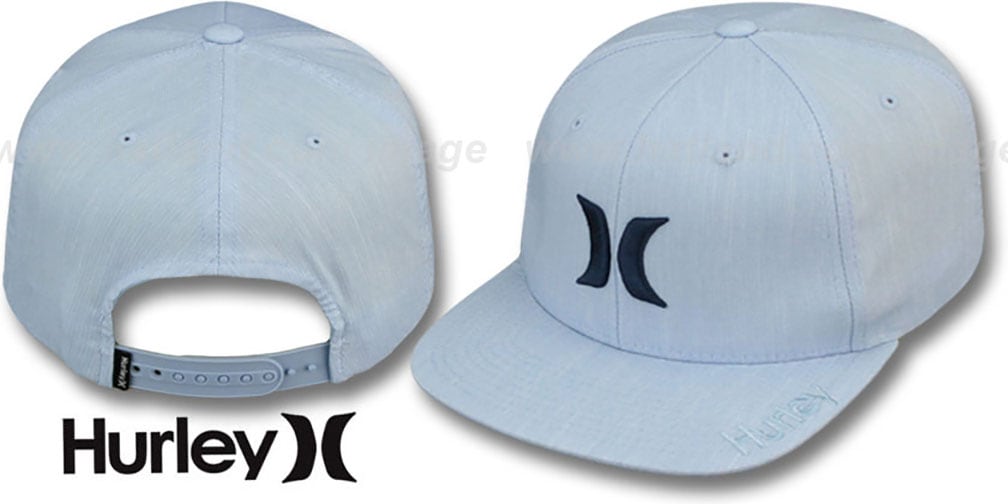 Hurley ICON SNAPPER SNAPBACK Light Blue Hat