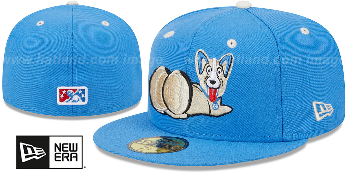 Lehigh Valley IronPigs THEME NIGHT Blue Fitted Hat