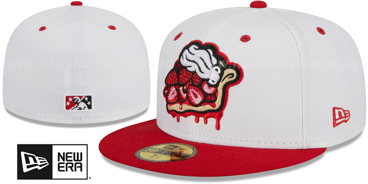 Lehigh Valley IronPigs THEME NIGHT White-Red Fitted Hat