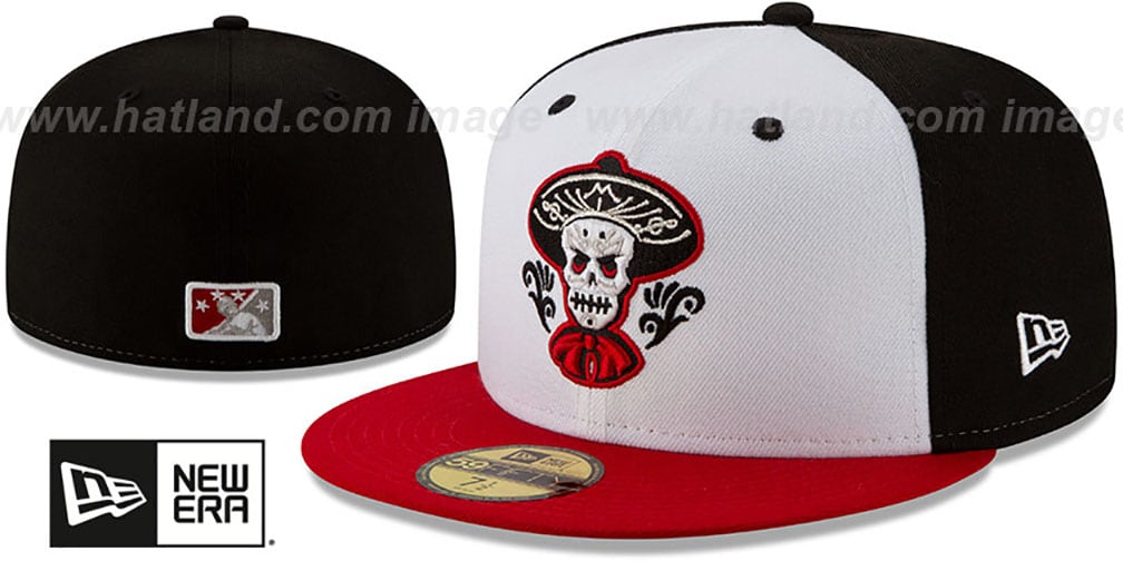 Albuquerque Isotopes COPA White-Black-Red Fitted Hat
