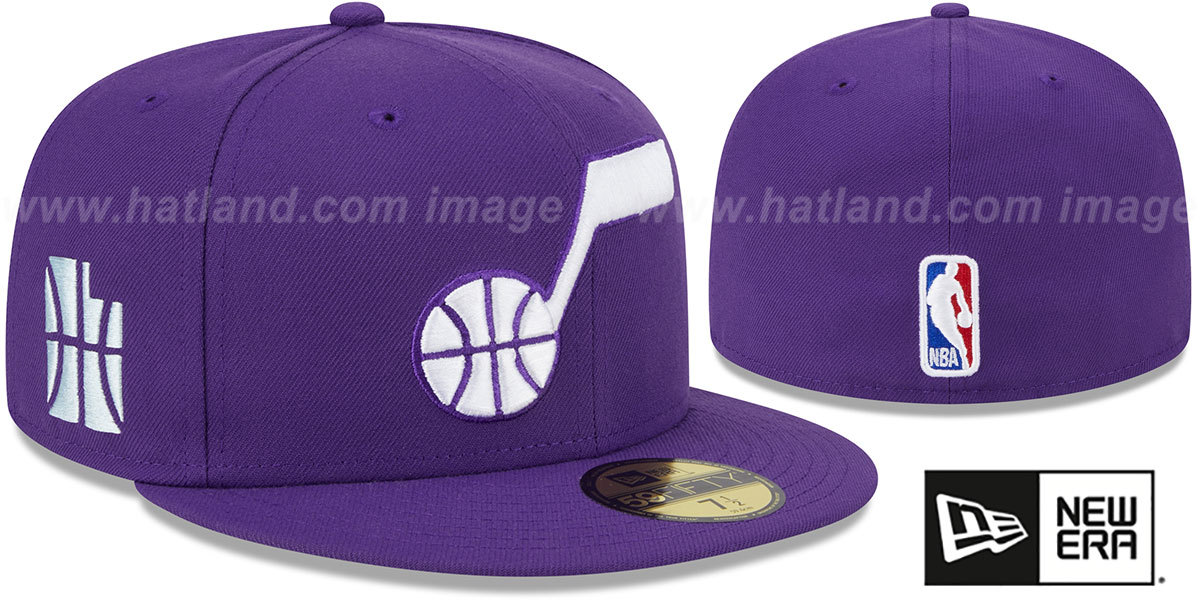 Utah Jazz 23-24 ALTERNATE CITY-EDITION Fitted Hat by New Era