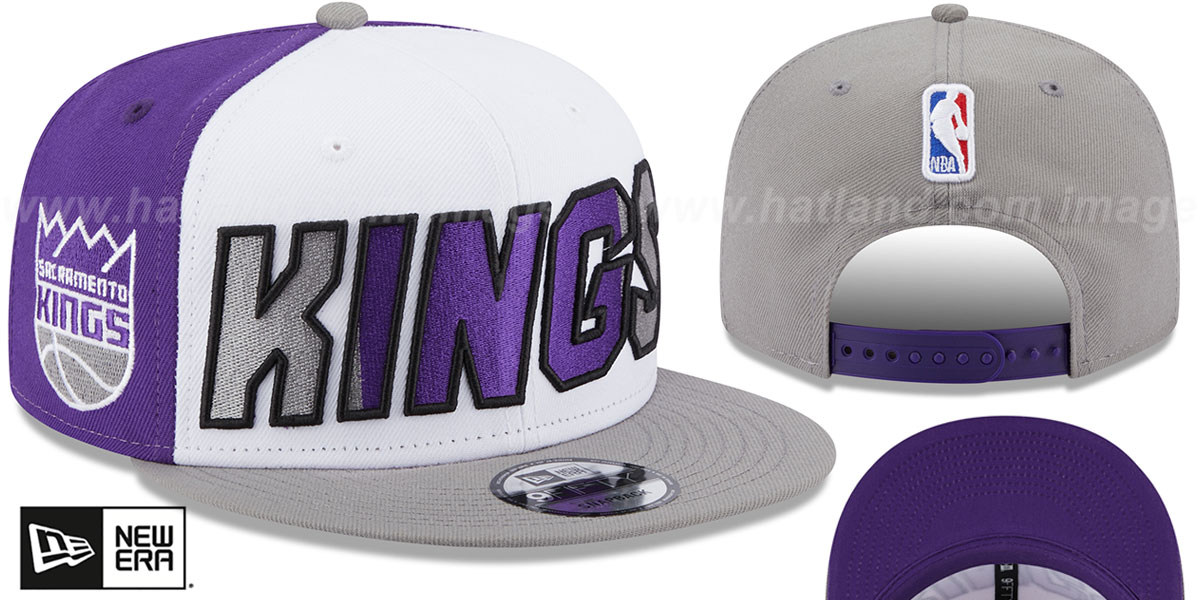 Sacramento Kings COLOR BLOCK BACK HALF SNAPBACK Hat
