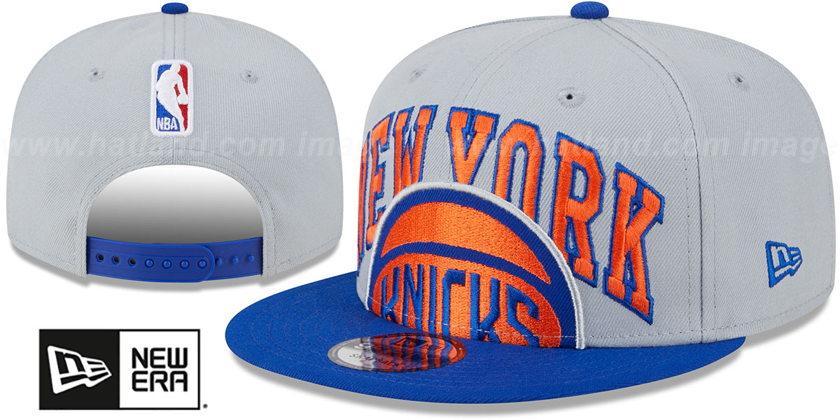 New York Knicks 2023 TIP OFF SNAPBACK Grey-Royal Hat