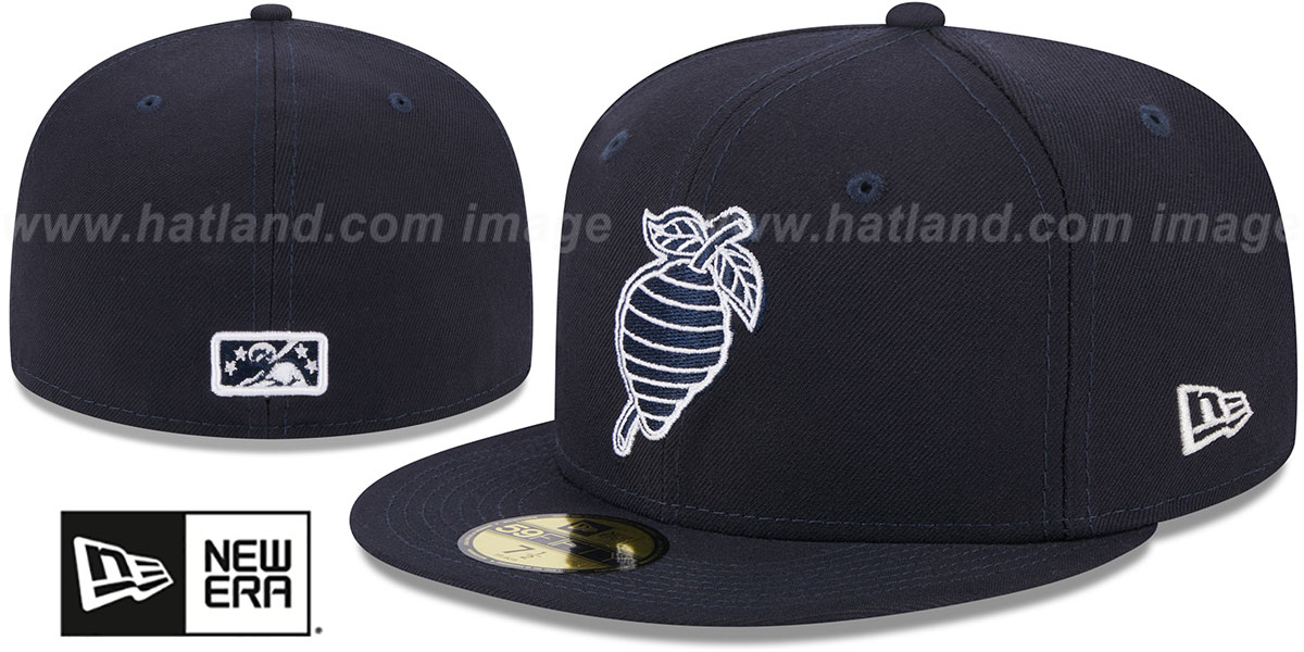 Charlotte Knights THEME NIGHT Navy Fitted Hat by New Era