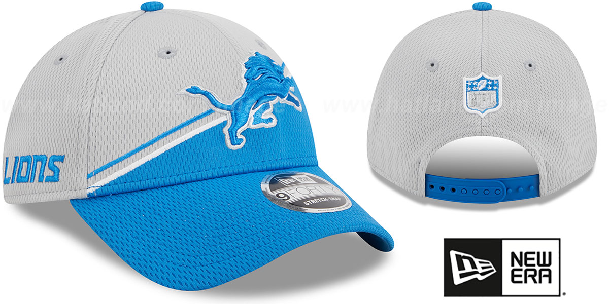 Detroit Lions DASHMARK SIDELINE SNAPBACK Grey-Blue Hat
