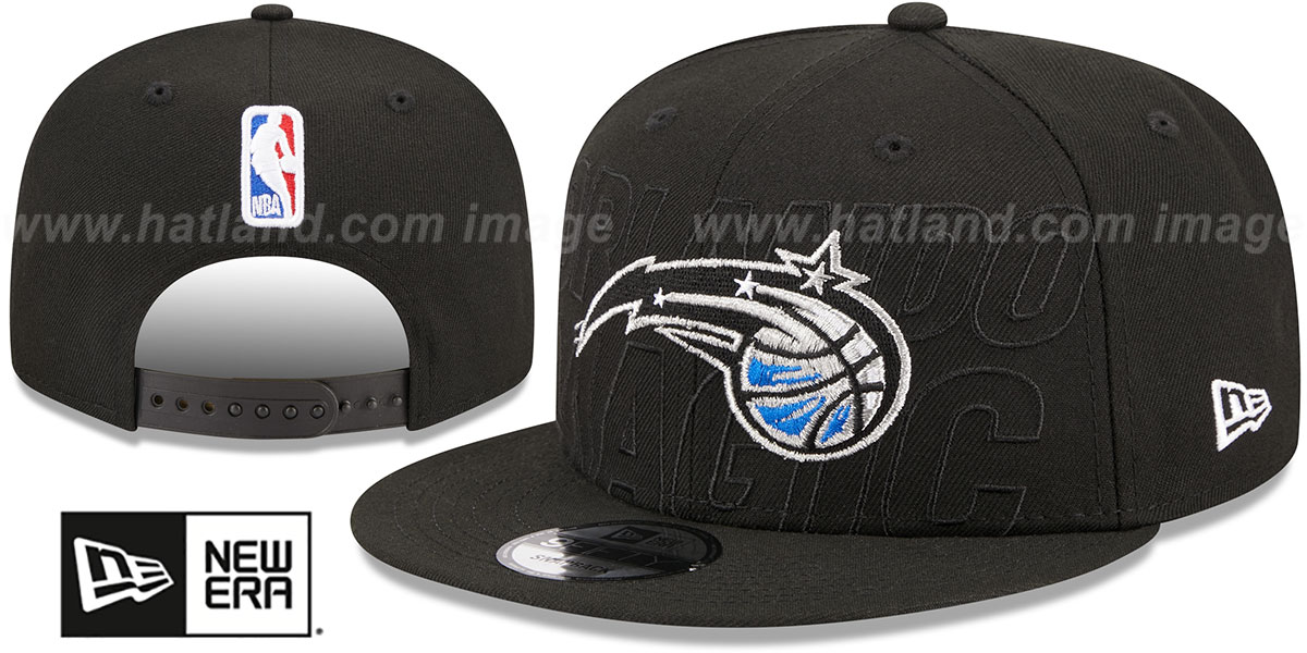 Orlando Magic 2023 NBA DRAFT SNAPBACK Black Hat by New Era