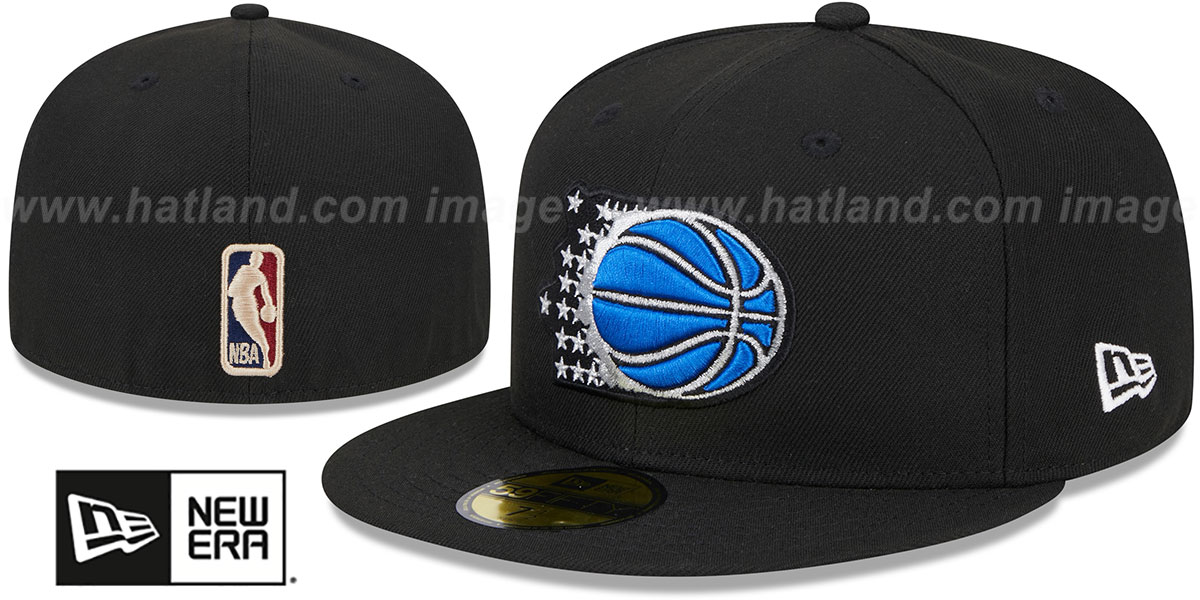 Orlando Magic NBA CLASSIX Black Fitted Hat by New Era